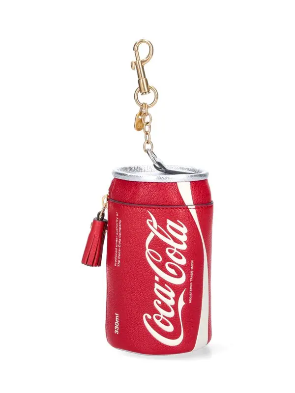 ANYA HINDMARCH Charm Coin Purse "coca Cola - Red