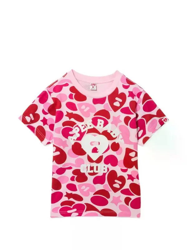 AAPE BY *A BATHING APE Apee™ A Bathing Ape® Camouflage-print T-shirt