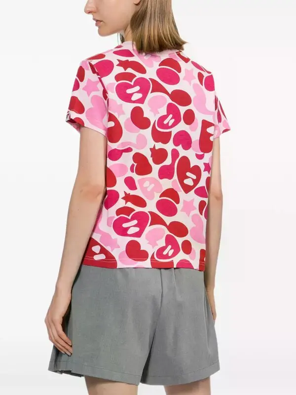 AAPE BY *A BATHING APE Apee™ A Bathing Ape® Camouflage-print T-shirt