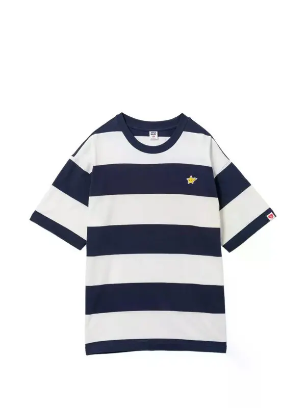 AAPE BY *A BATHING APE Apee™ A Bathing Ape® Striped T-shirt - Blue