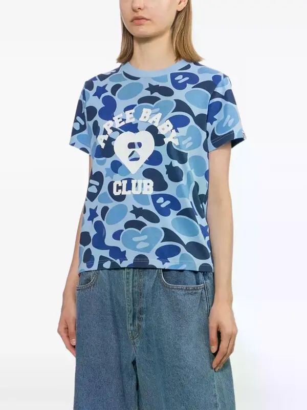 AAPE BY *A BATHING APE Apee™ A Bathing Ape® Camouflage Logo T-shirt