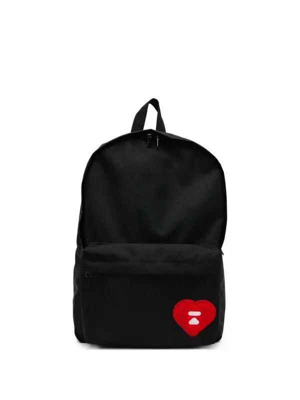 AAPE BY *A BATHING APE Heart-patch Backpack - Black