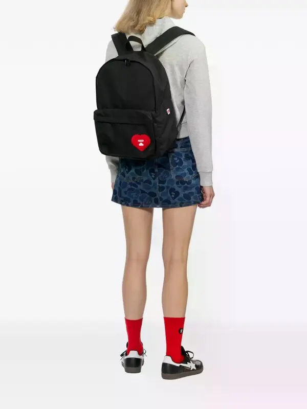 AAPE BY *A BATHING APE Heart-patch Backpack