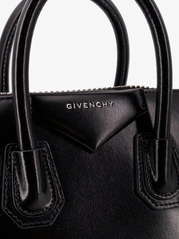 Givenchy Antigona Mini Leather Satchel - Black