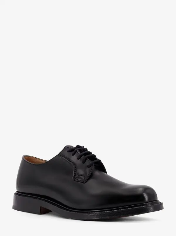 Church's Shannon Leather Lace-up Shoes - Black