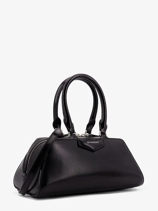 Givenchy Antigona Mini Leather Shoulder Bag - Black
