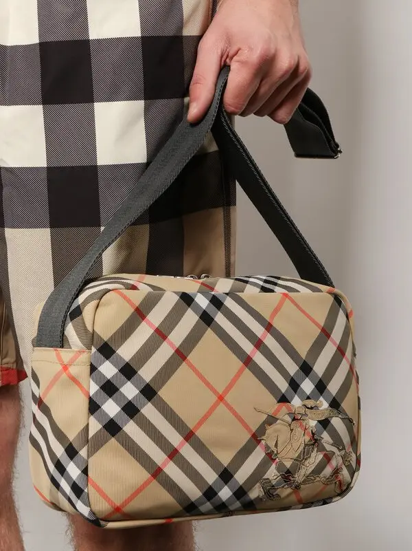 Burberry Essential Nylon Crossbody Bag - Beige
