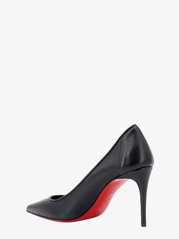 CHRISTIAN LOUBOUTIN Sporty Kate 85 Leather Pumps - Black
