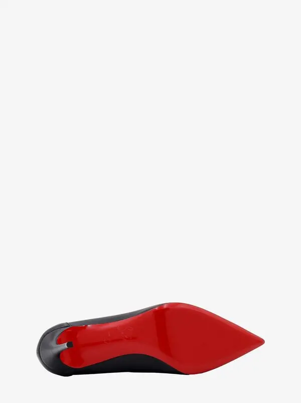 CHRISTIAN LOUBOUTIN Sporty Kate 85 Leather Pumps - Black