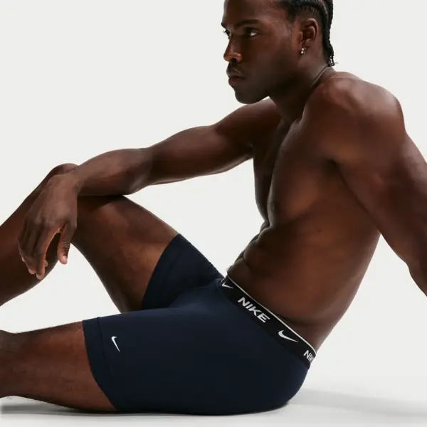 Nike Essential Cotton Stretch Dri-fit Boxer Briefs - Black