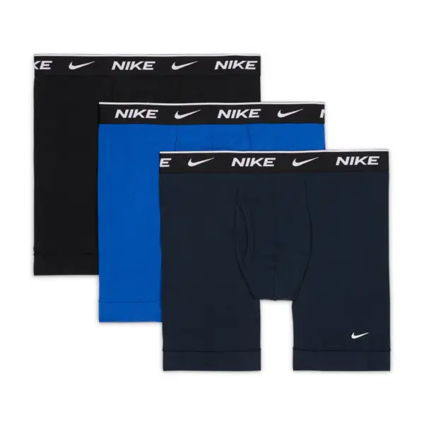 Nike Essential Cotton Stretch Dri-fit Boxer Briefs - Black
