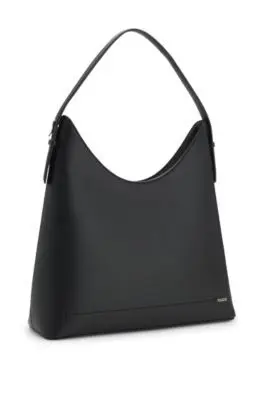 Hugo Hobo Bag With Logo Lettering