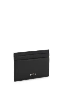 BOSS Money Clip And Card Holder With Logo Lettering