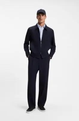 BOSS Slim-fit Business Shirt In Stretch Jersey