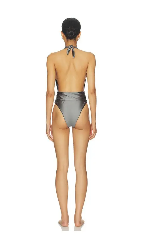 LOVEWAVE The Soraya One Piece In Metallic