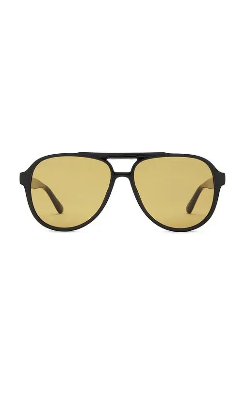 OTRA Stevie Aviator Sunglasses - Black & Olive