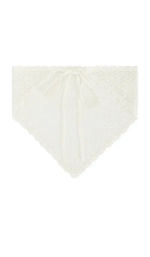 THE GARMENT Maldive Bandana In Ivory