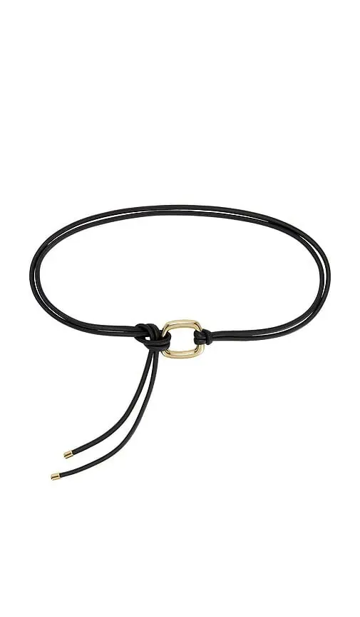 Madewell Tie Ring Belt - True Black