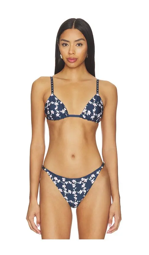 Agua Bendita Tulua" Bikini Top - Multicolor