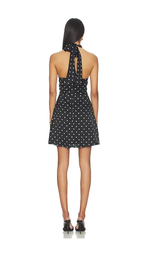 Line & Dot Sophie Mini Dress - Black