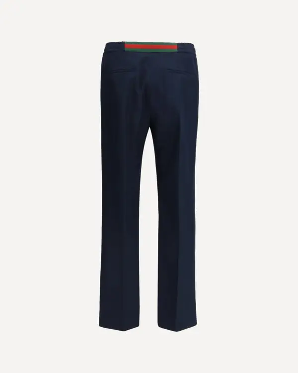 Gucci Technical Panama Pants - Blue