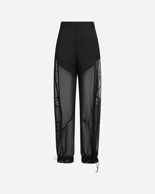 Pinko Nacy Pants With Lace Inserts