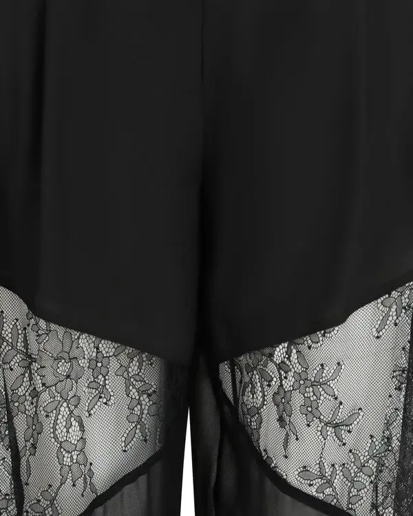Pinko Nacy Pants With Lace Inserts