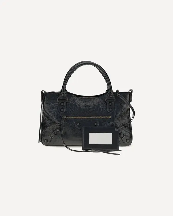 Balenciaga City First Shoulder Bag - Black