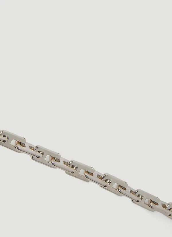 AMBUSH Sterling Engraved Logo Chain Necklace