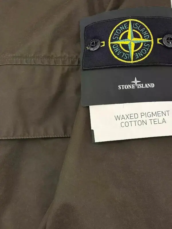 Stone Island Logo-patch Coat