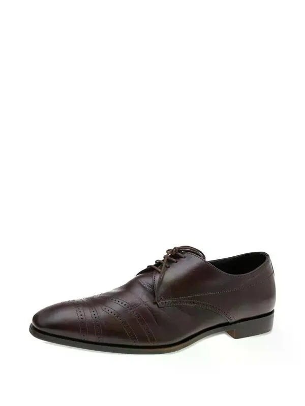 Prada Brogue Lace-up Loafers