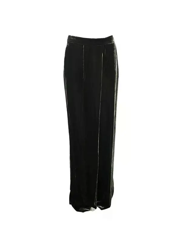 Sportmax Velvet Palazzo Pants