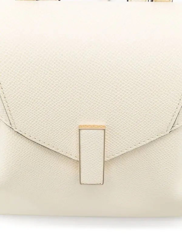 VALEXTRA Iside Mini Leather Backpack - White