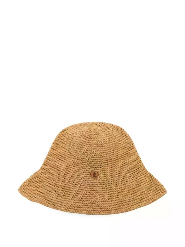 AAPE BY *A BATHING APE Knitted Bucket Hat - Neutrals