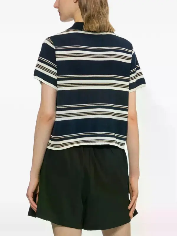 AAPE BY *A BATHING APE Apeetm A Bathing Ape® Striped Polo Shirt