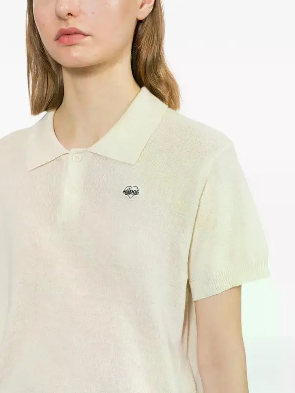 AAPE BY *A BATHING APE Apee™ A Bathing Ape® Logo Embroidered Polo Shirt