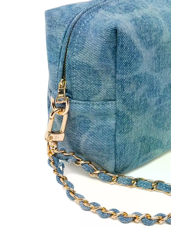 AAPE BY *A BATHING APE Apee™ A Bathing Ape® Denim Chain Makeup Bag