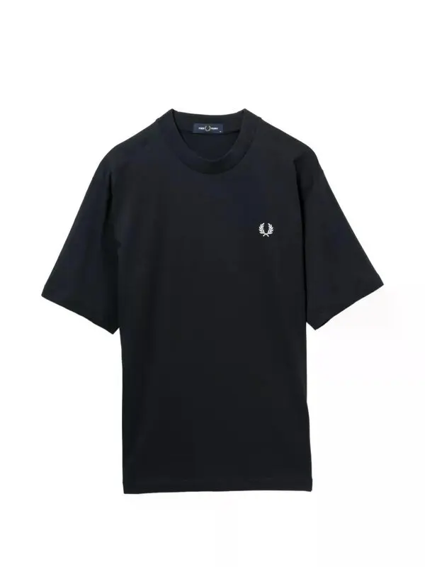 Fred Perry Logo-embroidered T-shirt - Blue
