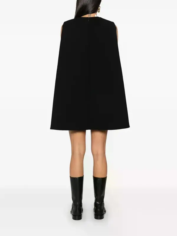 Gucci Wool Crepe Mini Dress