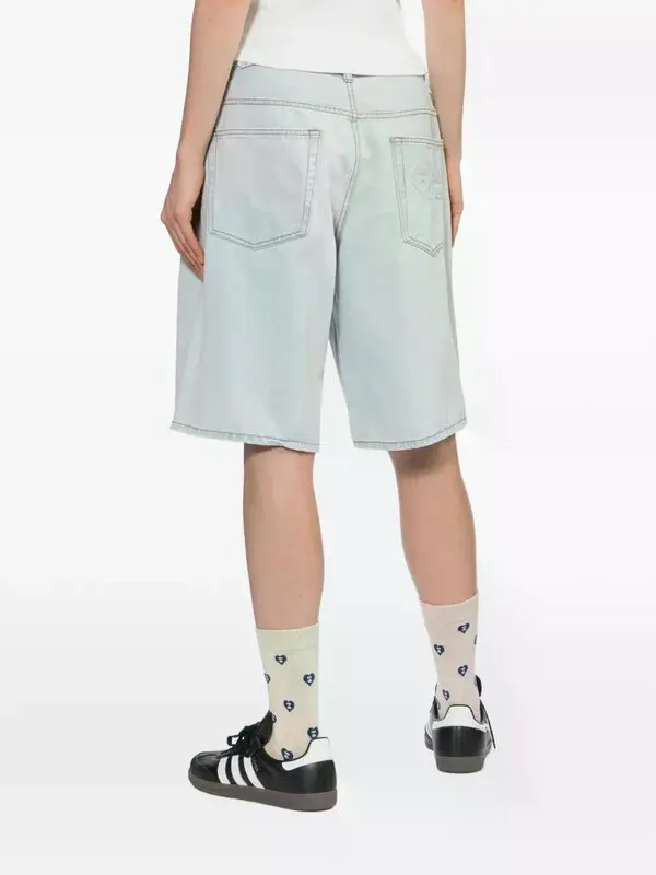 AAPE BY *A BATHING APE Apee™ A Bathing Ape® Logo-patch Denim Shorts