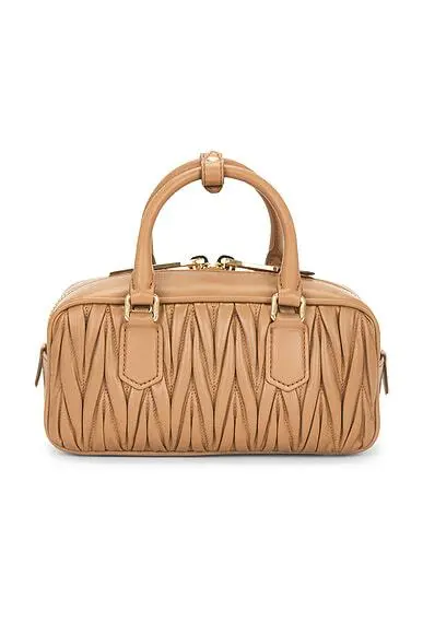 Miu Miu Arcadie Matelassé Leather Bag