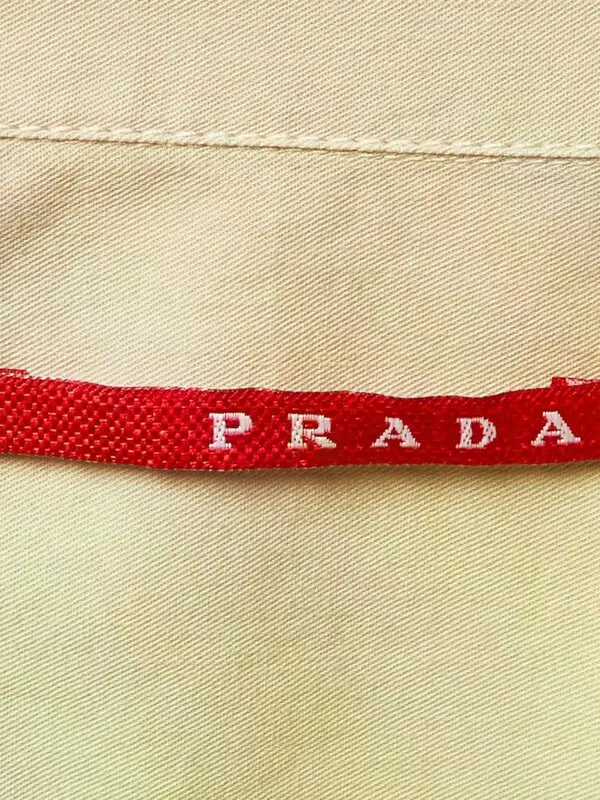 Prada Button-front Flap-pocket Shirt