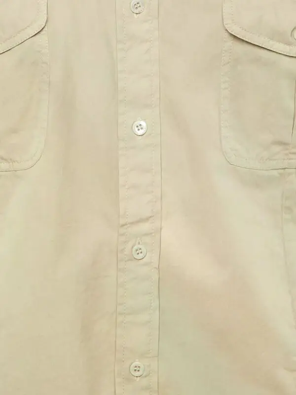 Prada Button-front Flap-pocket Shirt