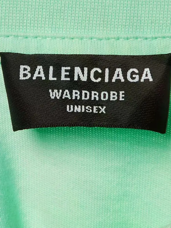 Balenciaga Logo Embroidered T-shirt