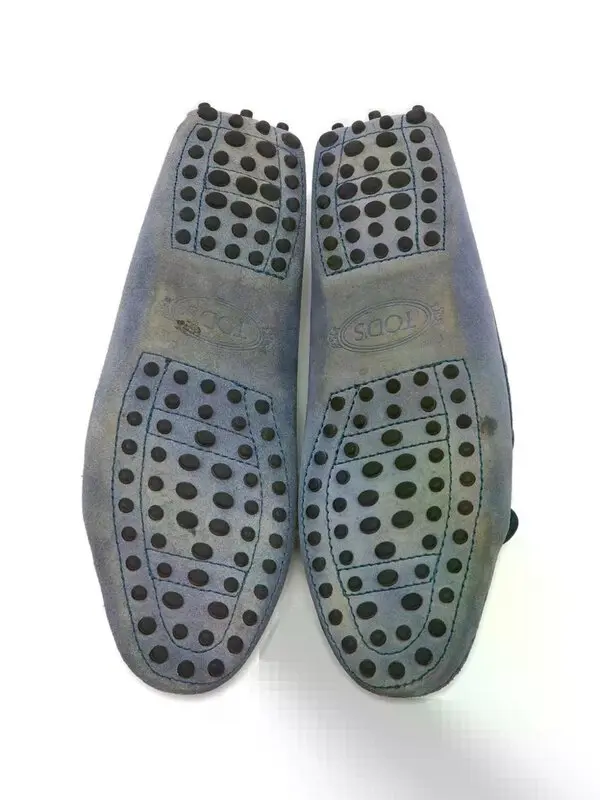 TOD'S Gommino Bow Loafers - Blue