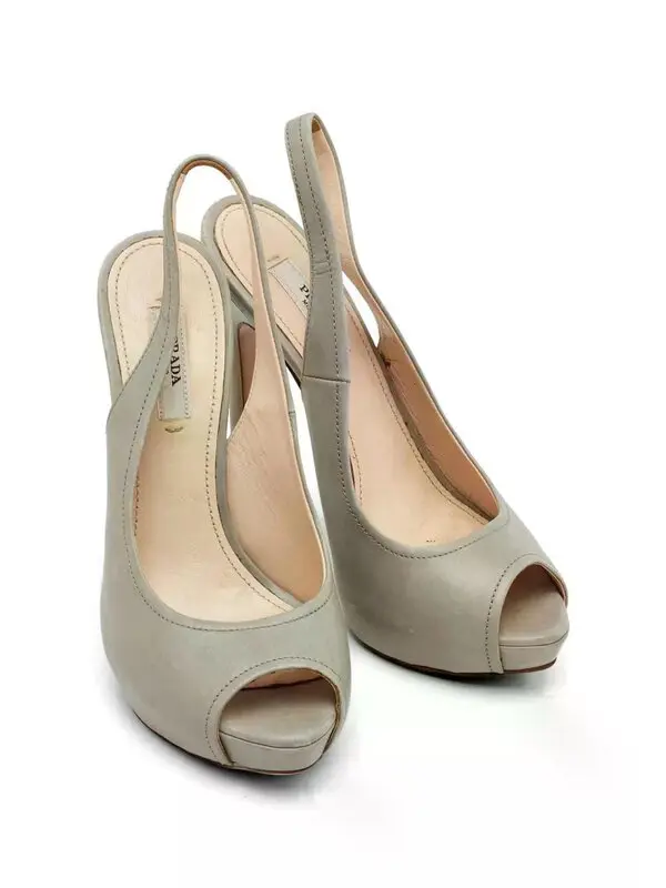 Prada Peep-toe Platform Pumps
