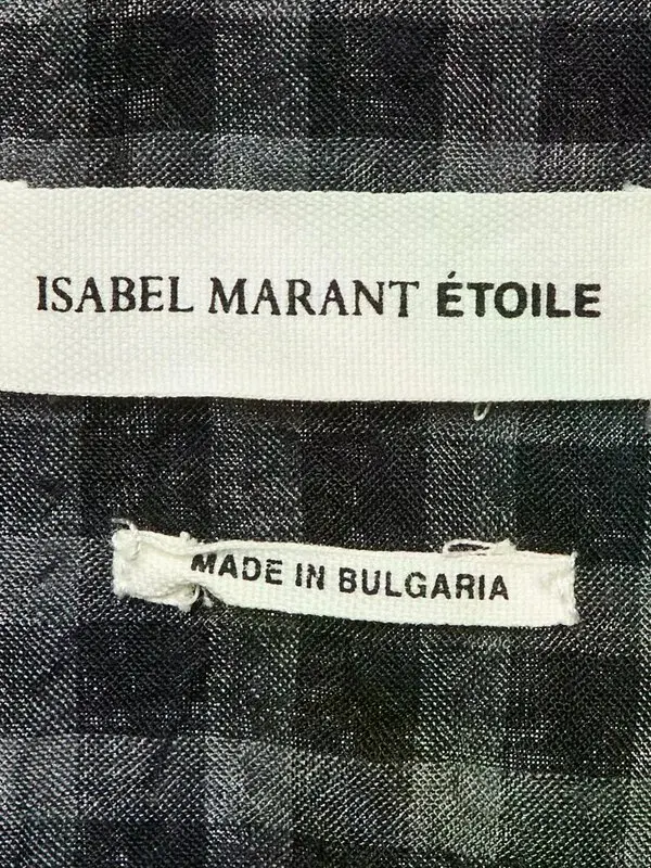 MARANT ETOILE Checkered Shirt