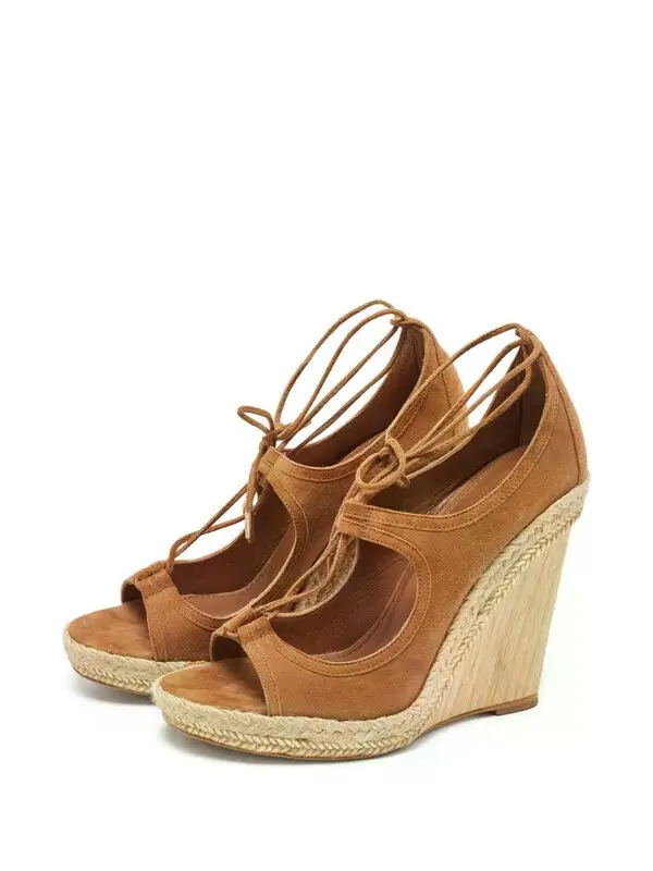 AQUAZZURA Sexy Thing Cutout Wedge Sandals