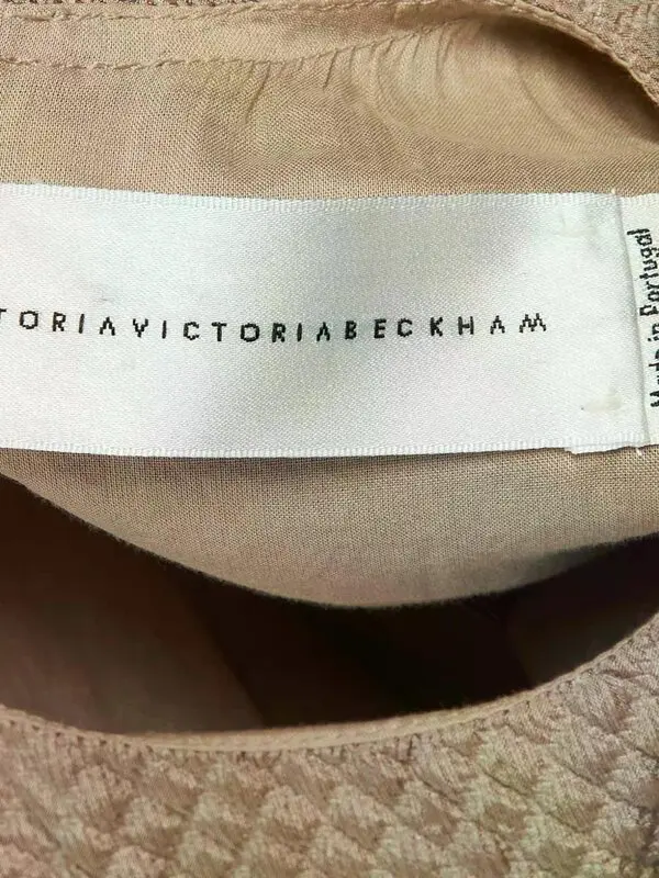 Victoria Beckham Tiered Frill Mini Dress