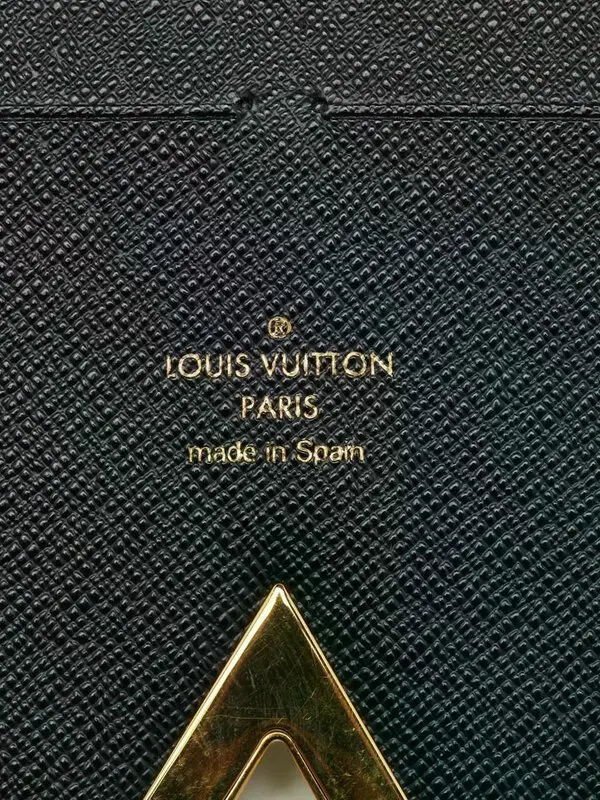 LOUIS VUITTON 2016 Kimono Monogram Wallet - Black